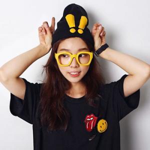 Exclamation Mark Knitted Hat Cute Rabbit Ears Cap on Luulla